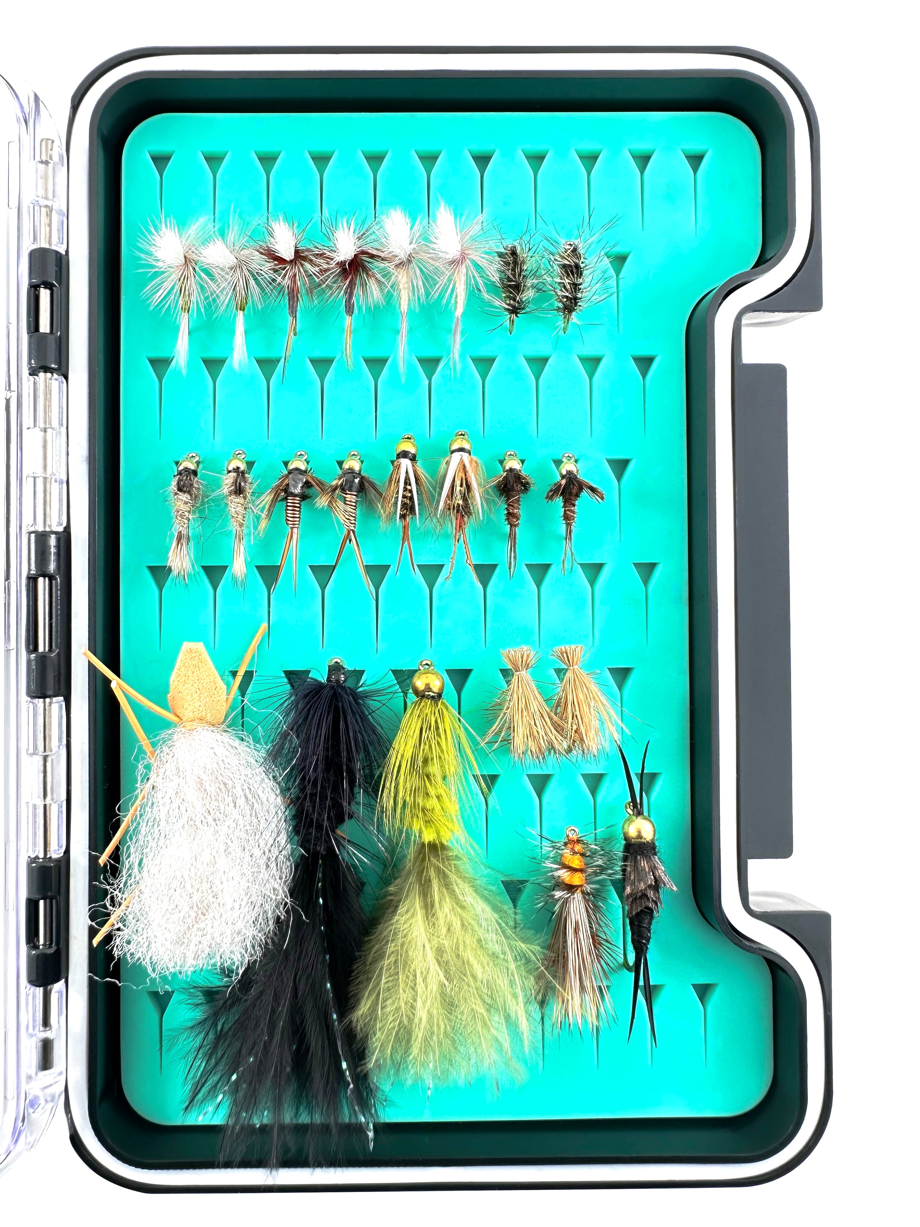Fly Fishing Kits by ECOROE | Premium Flies for Trout, Bass & Salmon